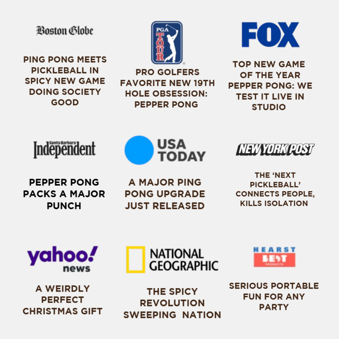 Pepper Pong® - Fun Everywhere
